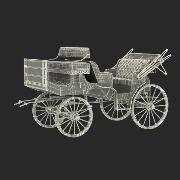 3d carriage car model