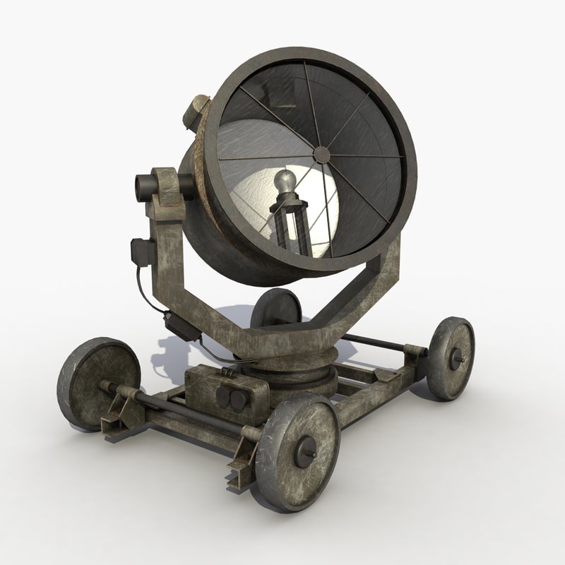 searchlight modeled games 3d model