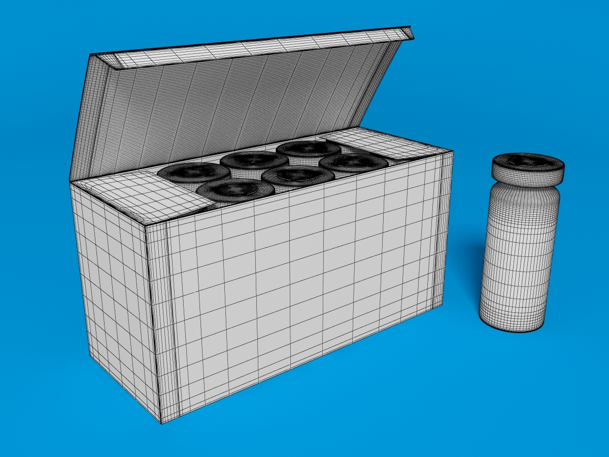 3d box model
