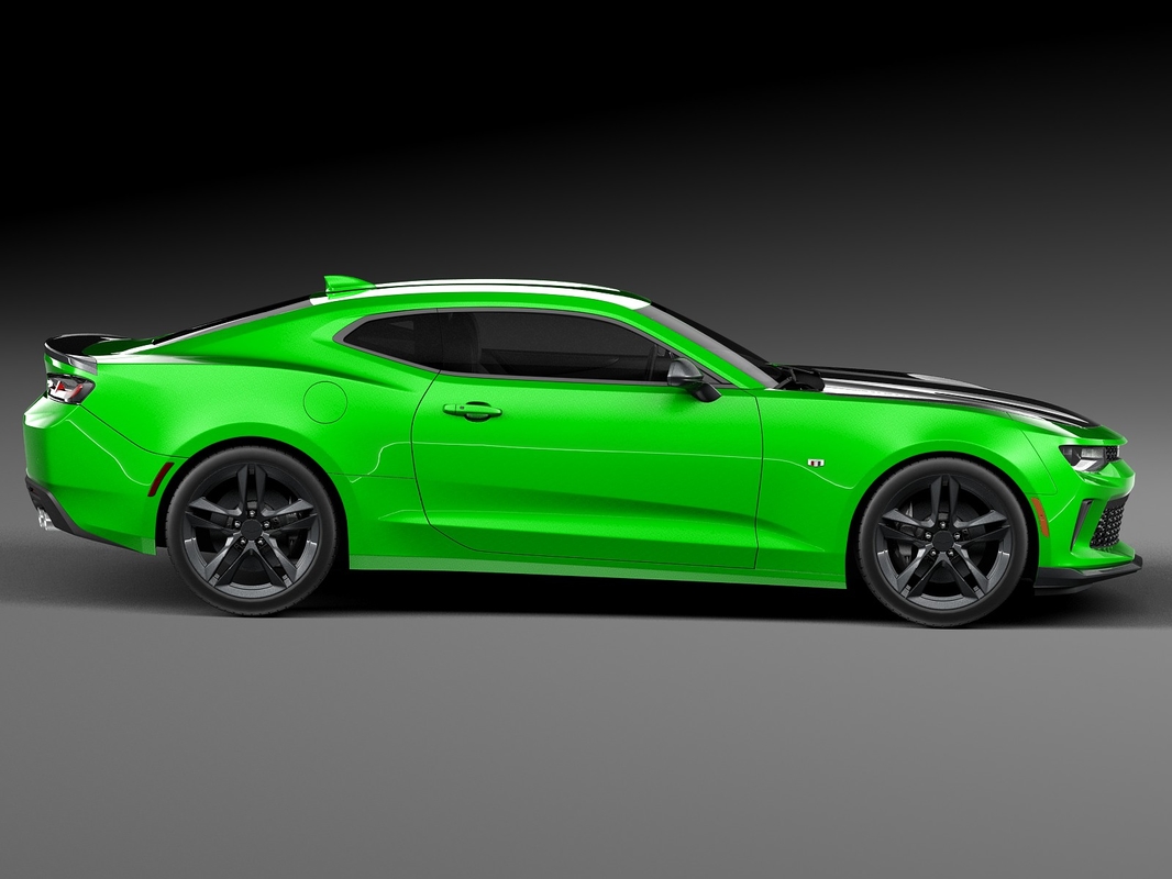 3d chevrolet camaro 2017