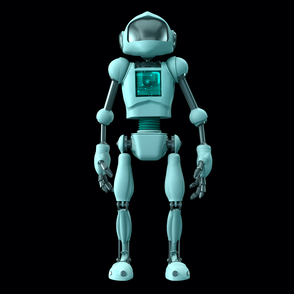 3d model of android droid