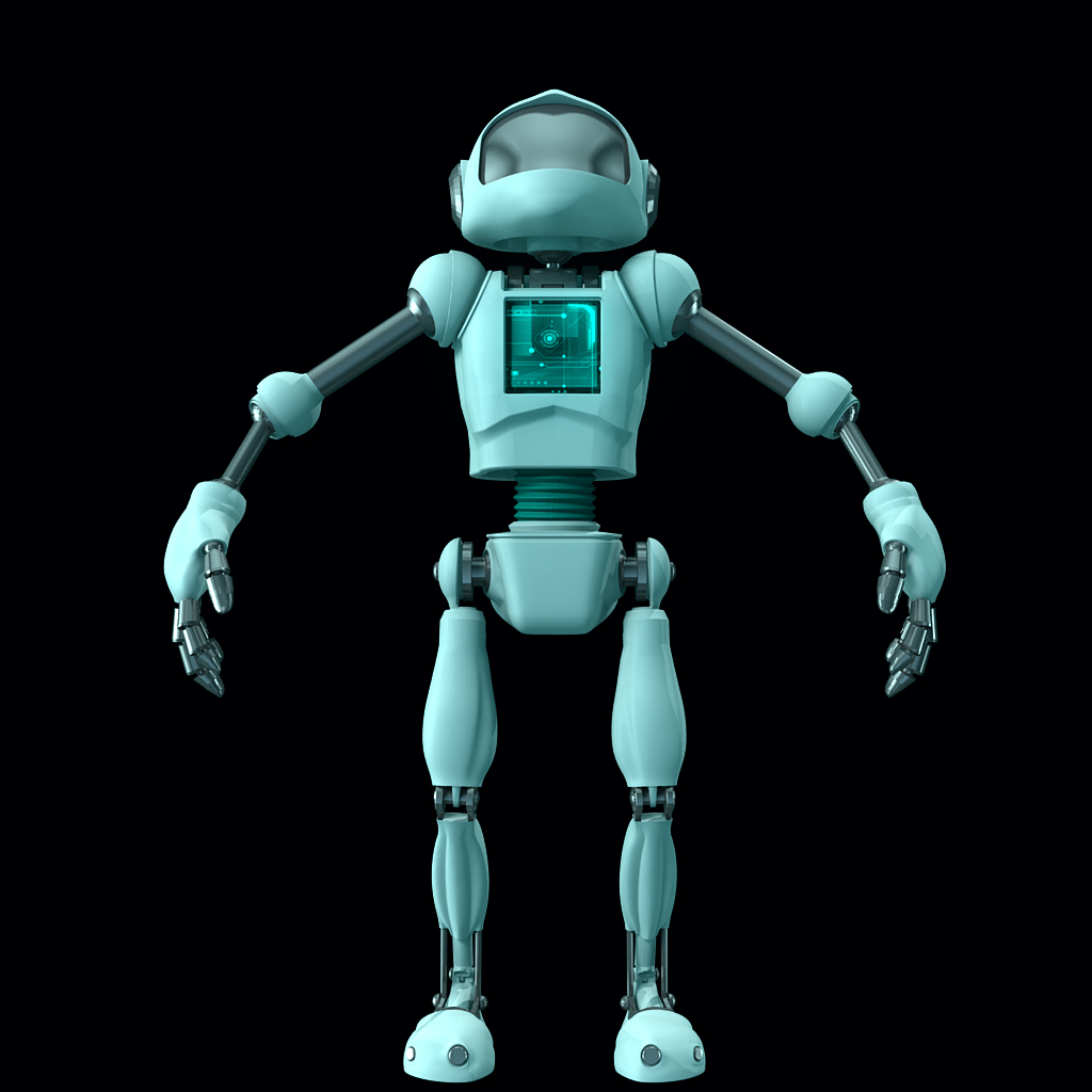3d android droid model