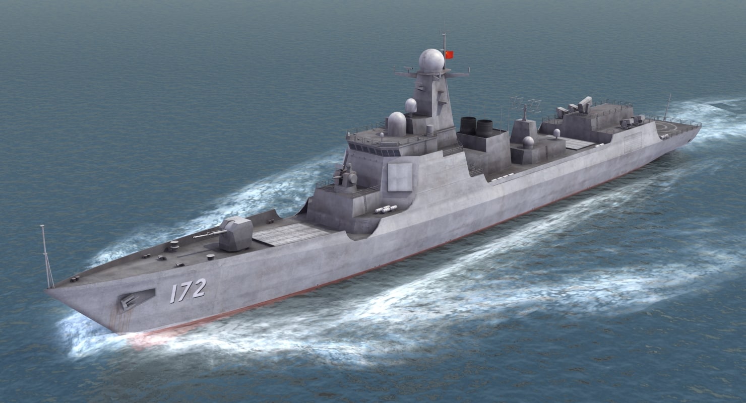 3d model chinese navy