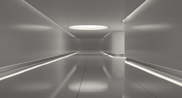 hallway realistic 3d model