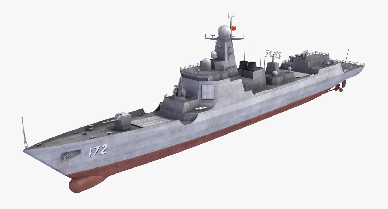 3d model chinese navy