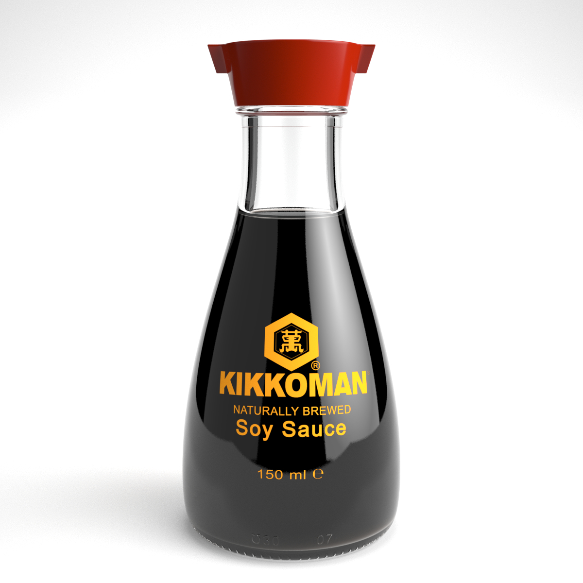 3d max kikkoman soy sauce