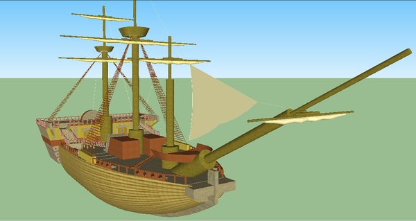 Vehicles Pirate-Ship SketchUp Models for Download | TurboSquid