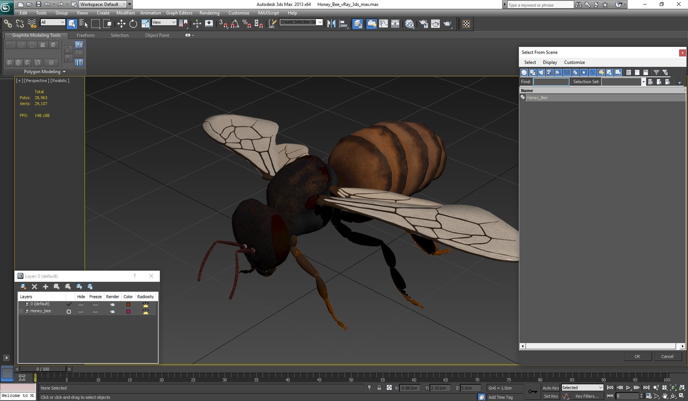 3d bee