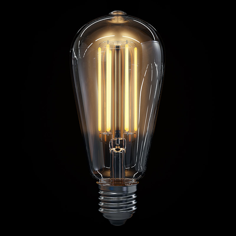 led filament bulb lights max