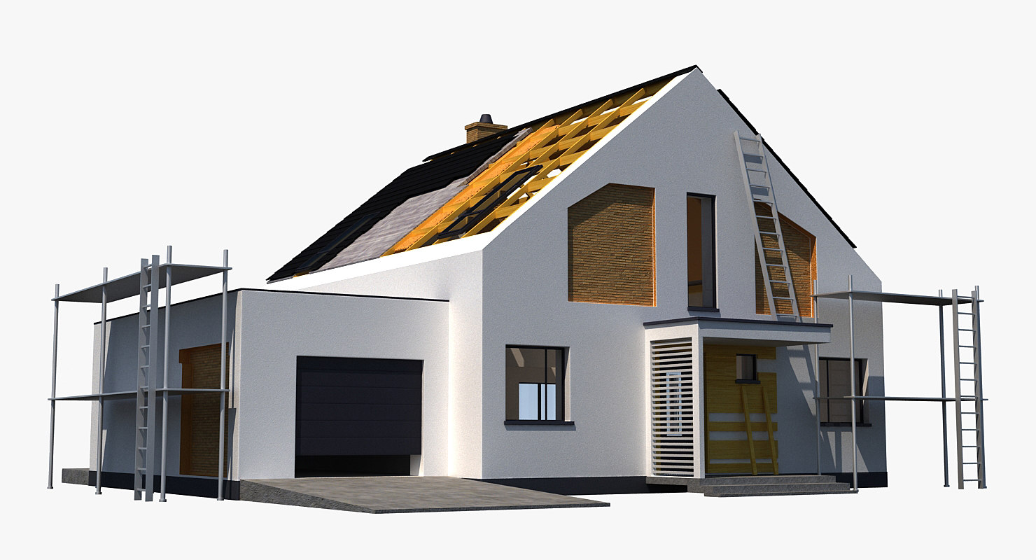 3d house construction