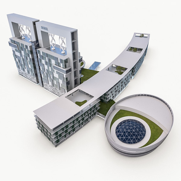 3D Resort Models | TurboSquid