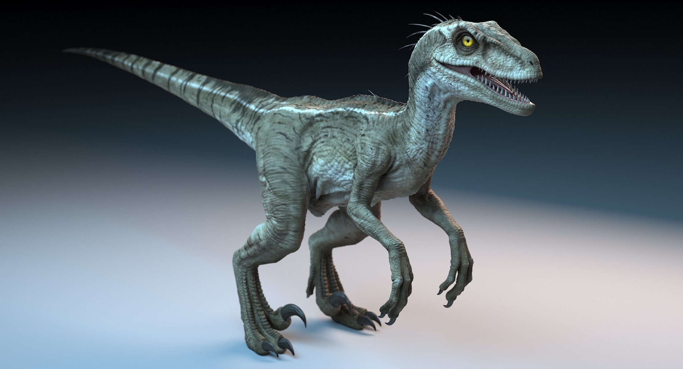 raptor dinosaur 3d model