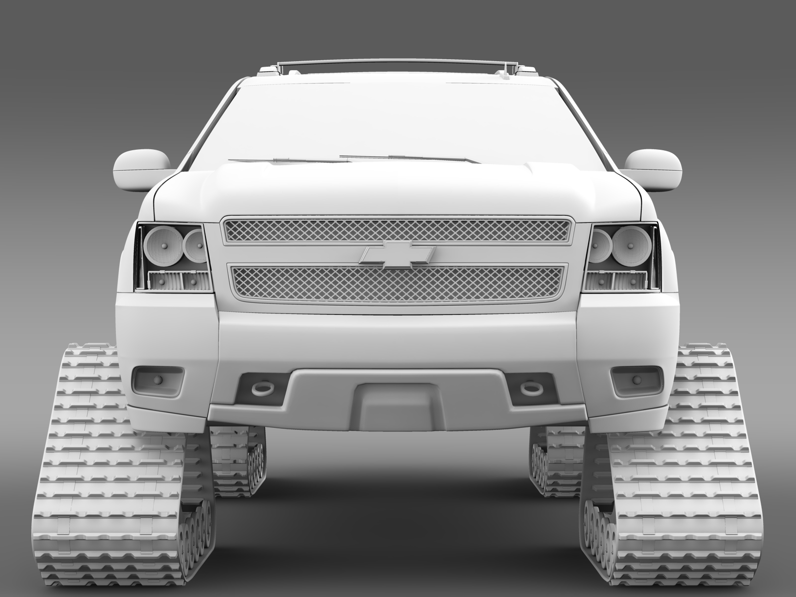3d chevrolet avalanche z71 crawler model