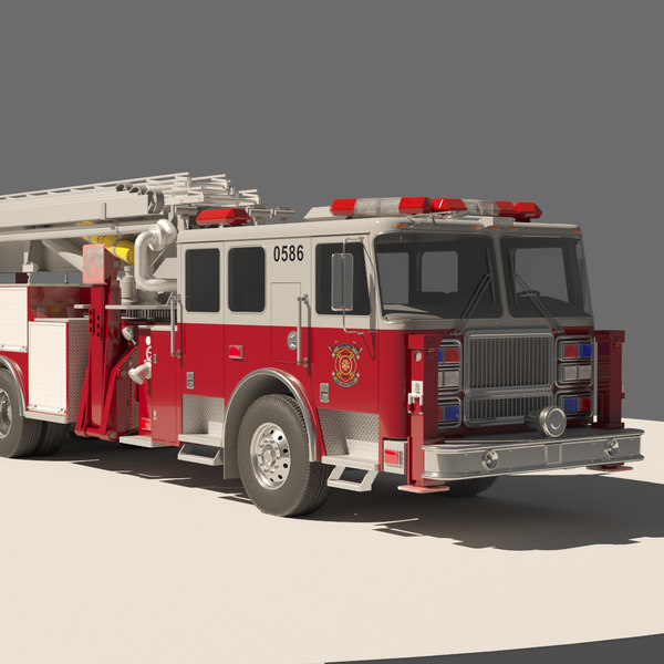 Fire Engine 3D Models for Download | TurboSquid