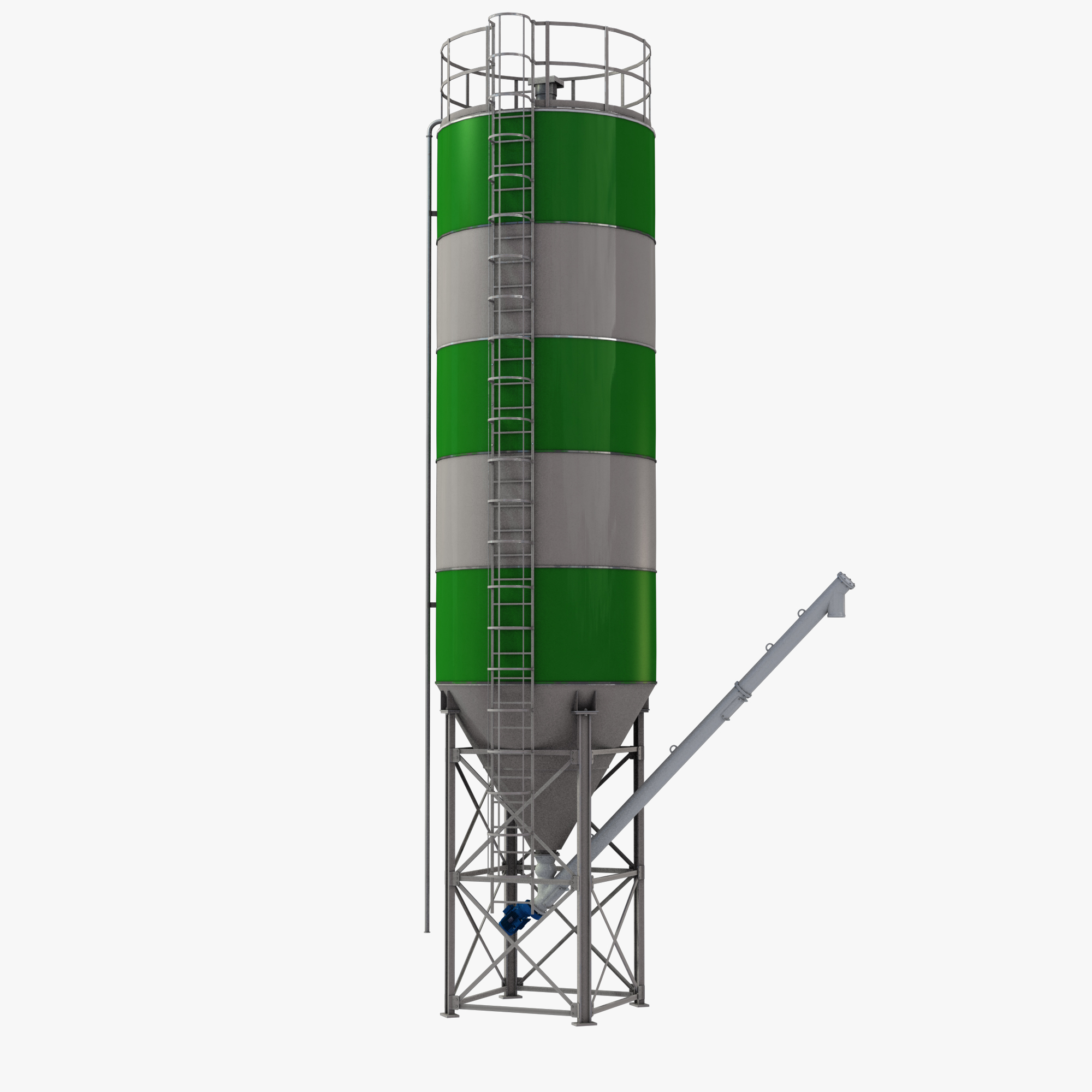 3d obj cement conveyor