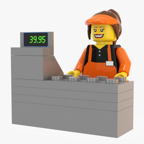 3D Cashier Models | TurboSquid