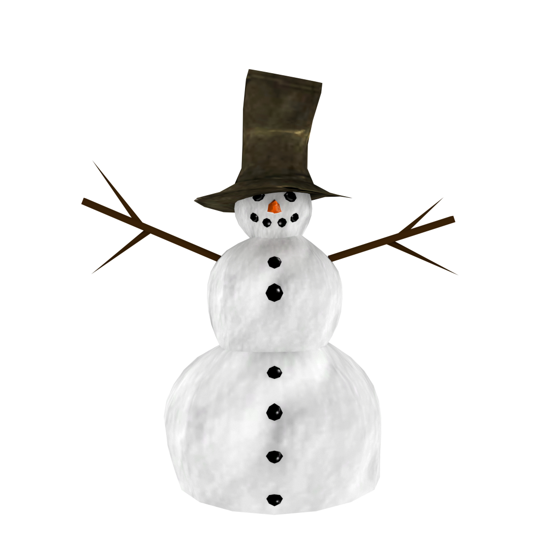 snowman snow man 3ds