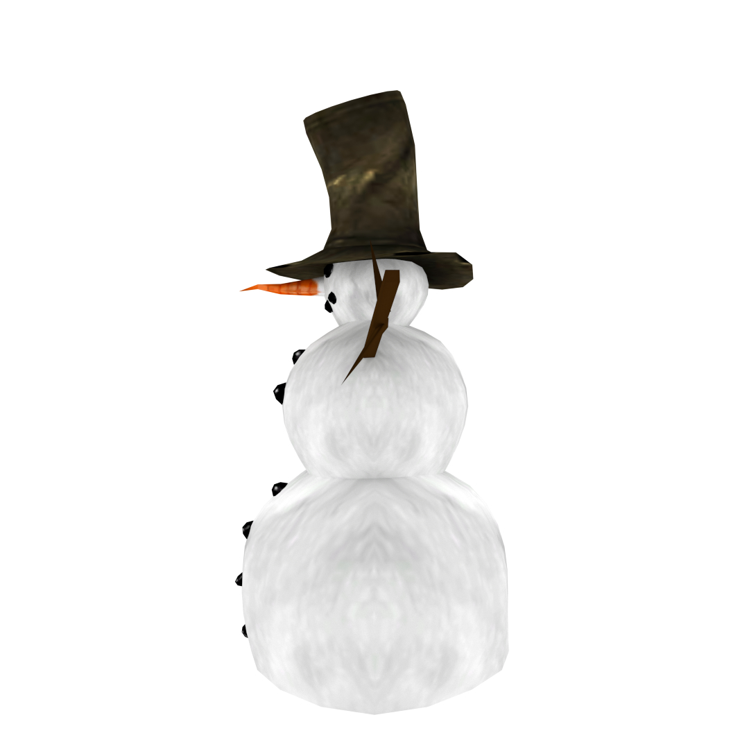 snowman snow man 3ds