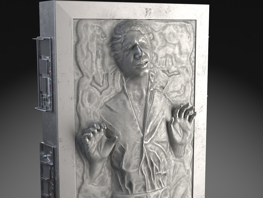 han solo carbonite 3ds