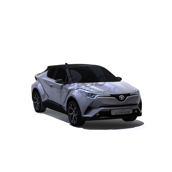 C-HR3Dモデル - TurboSquid 1013718