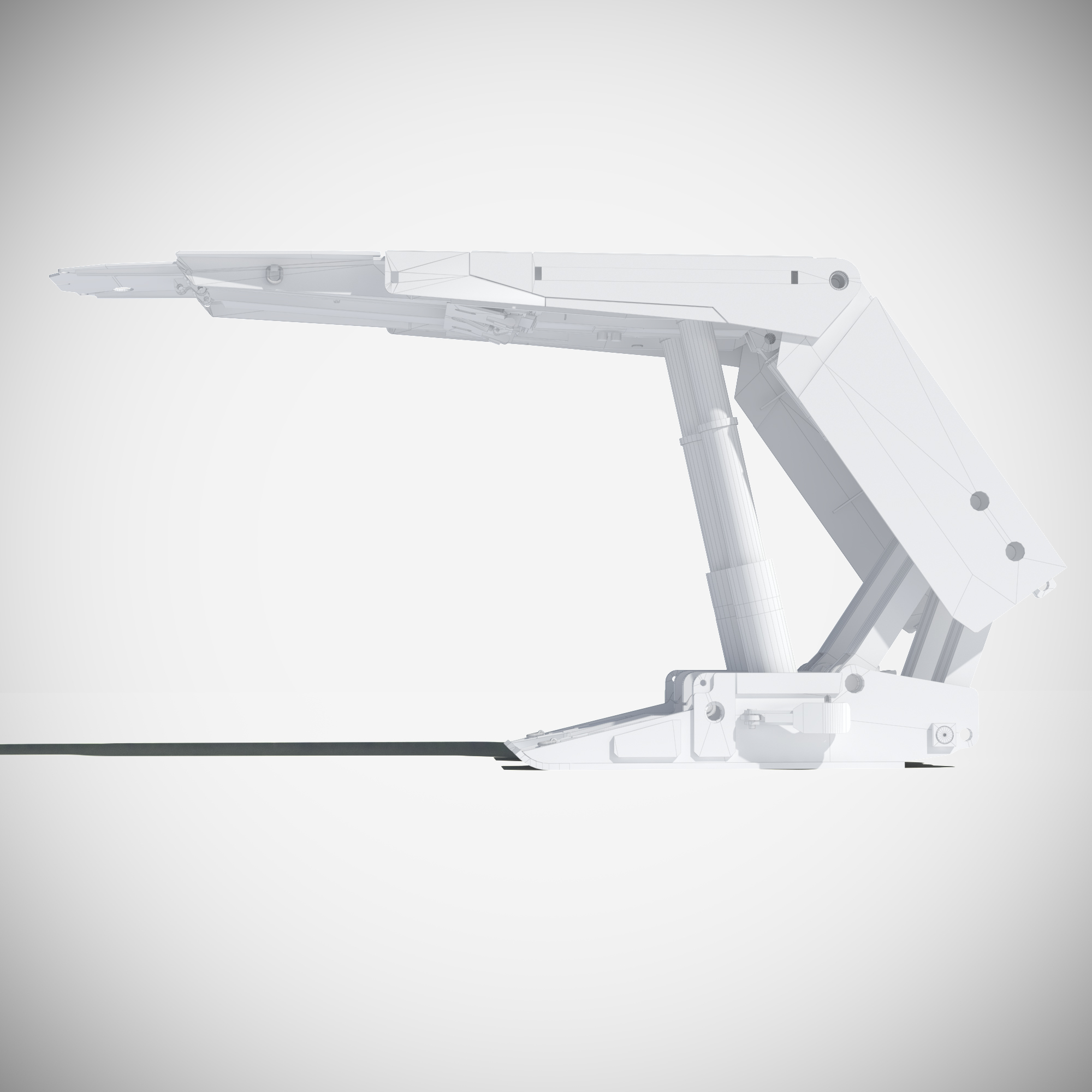 3d max powered roof supports