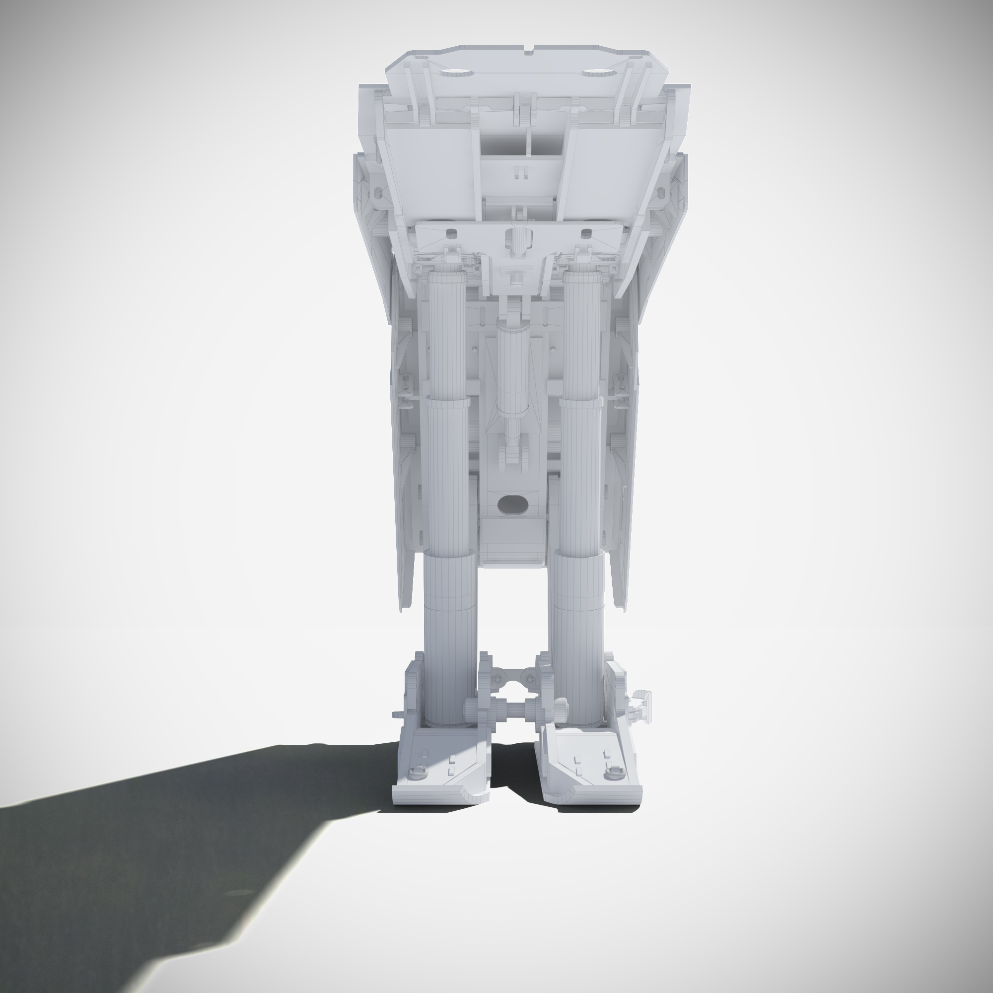 3d max powered roof supports