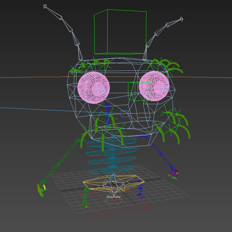 max hare biped animation