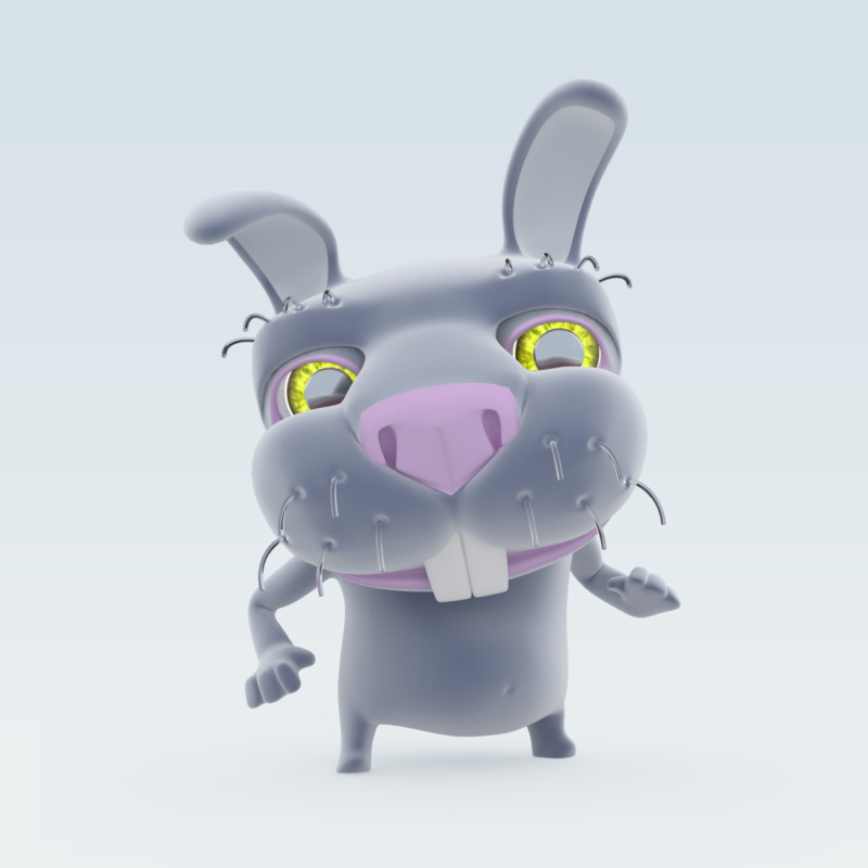 max hare biped animation