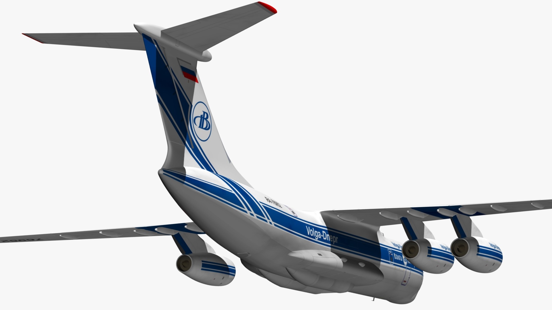 ilyushin il-76 3d model