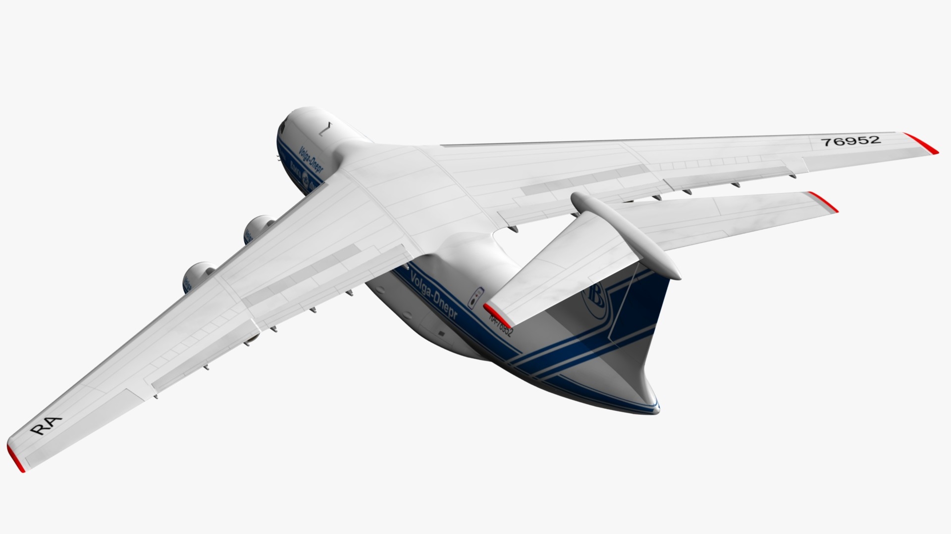 ilyushin il-76 3d model