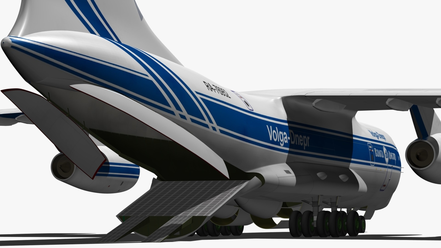 ilyushin il-76 3d model