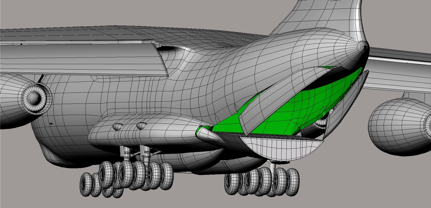 ilyushin il-76 3d model
