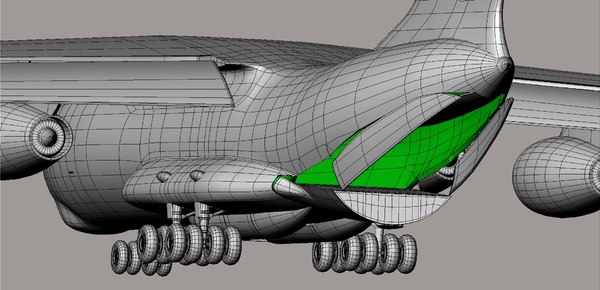 ilyushin il-76 3d model