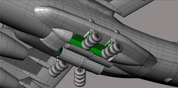 ilyushin il-76 3d model