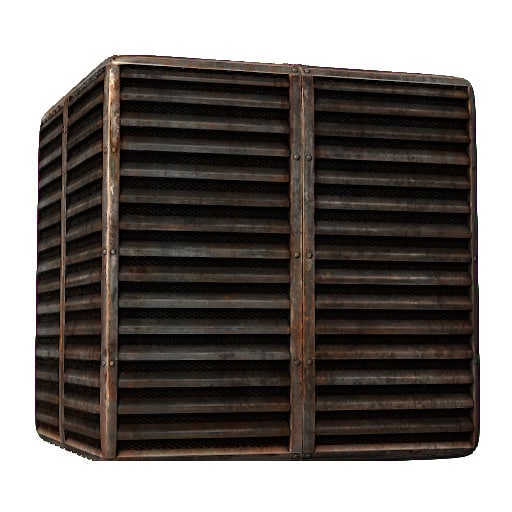 Allegorithmic Substance Rusty Industrial Vent