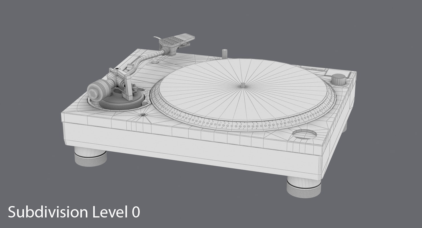 3d model turntable