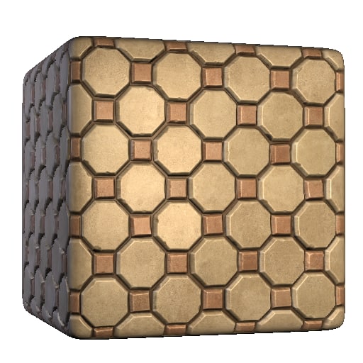 Allegorithmic Substance Octagon Concrete Bricks