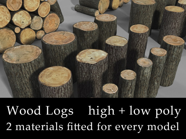 Log 3D Models for Download | TurboSquid