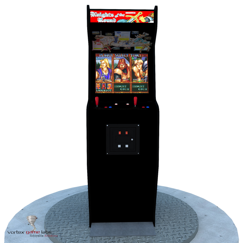 classical arcade knights 3d max