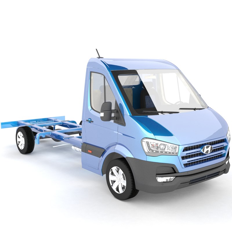 hyundai h350 chassis-cab 3d max