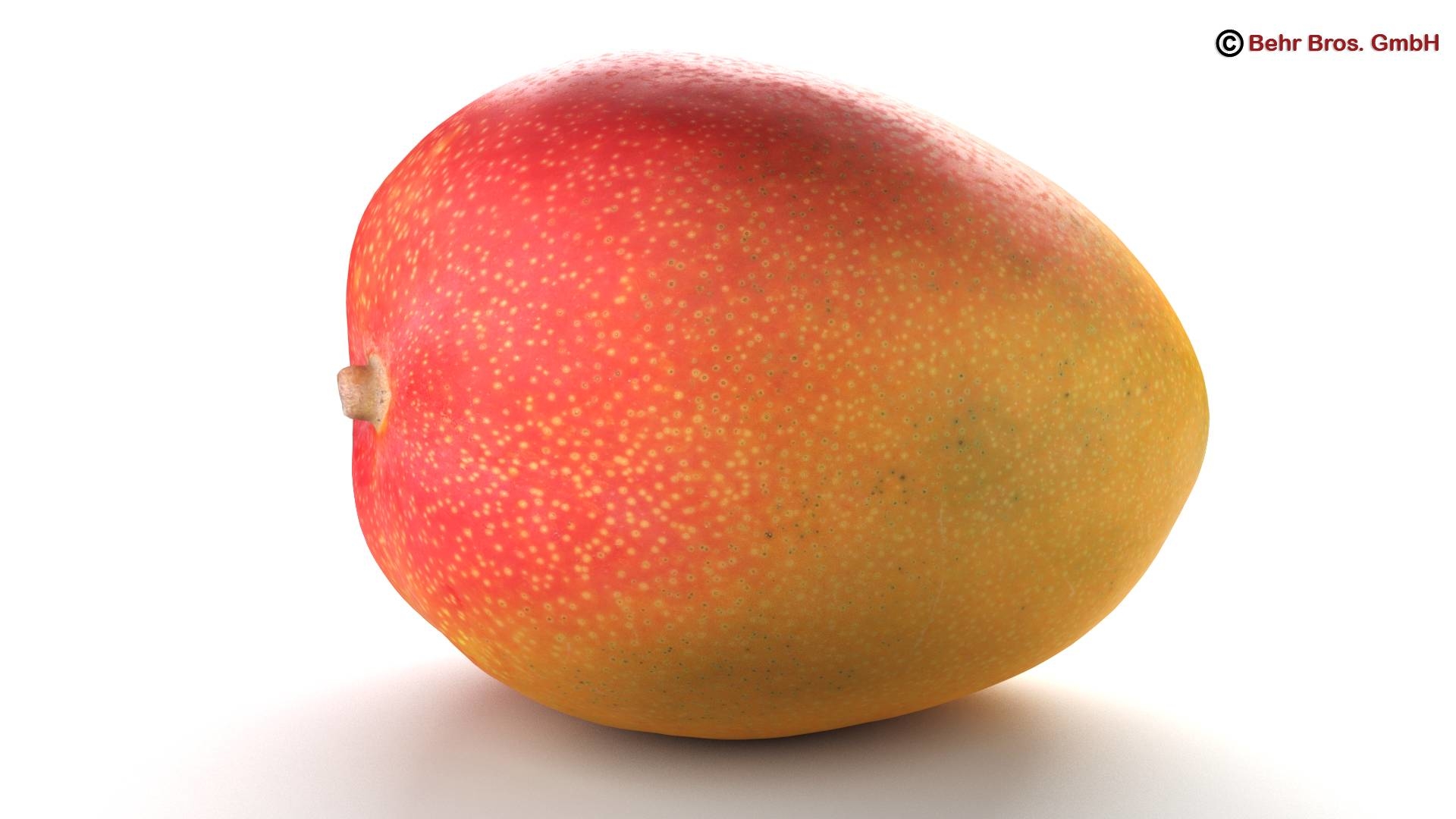 3d photo realistic mango model