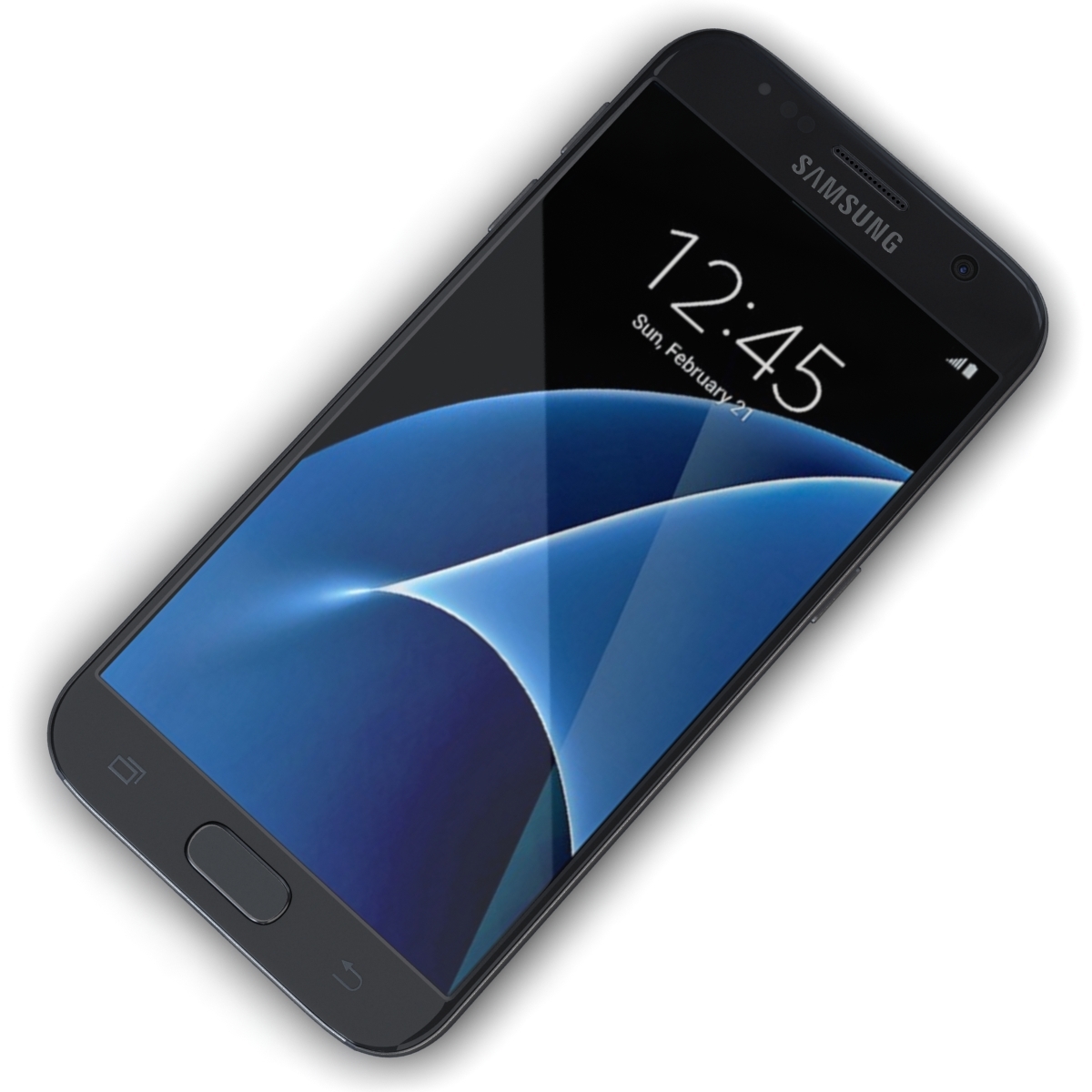 samsung galaxy s7 black 3d model