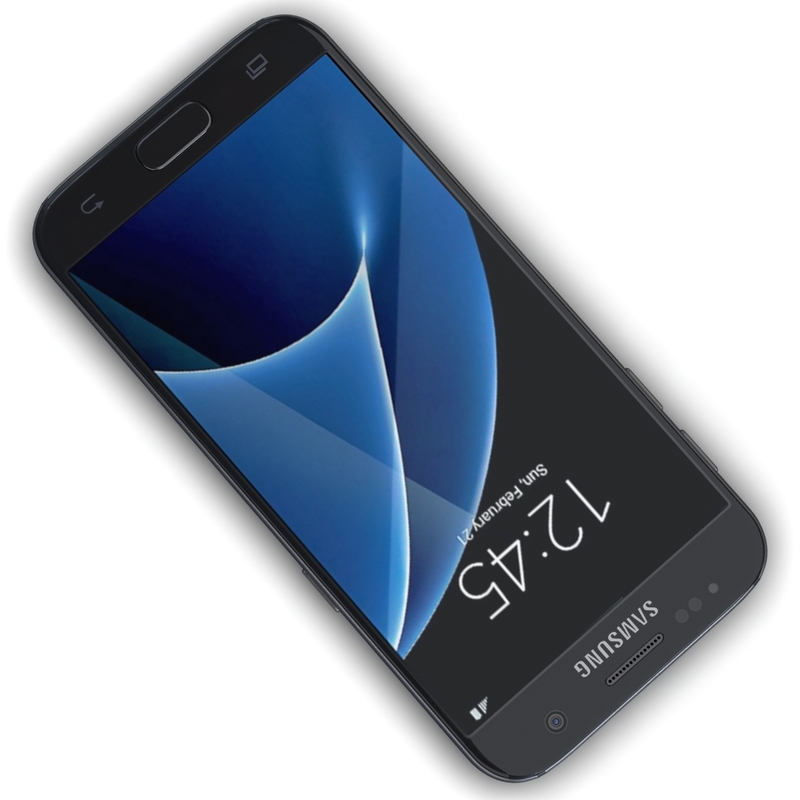 samsung galaxy s7 black 3d model