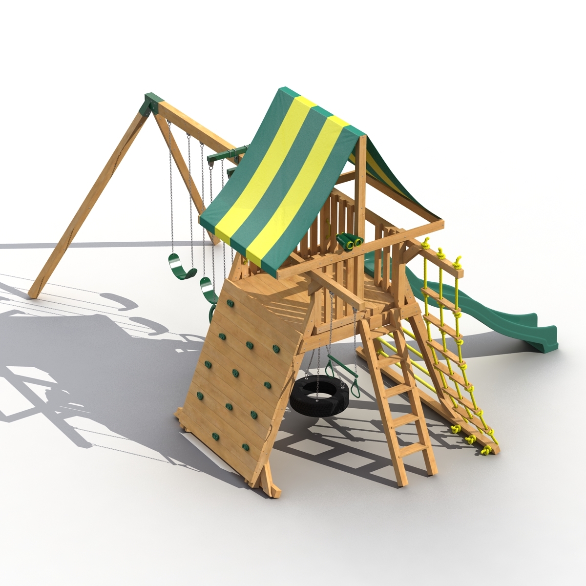 jungle gym 3d c4d