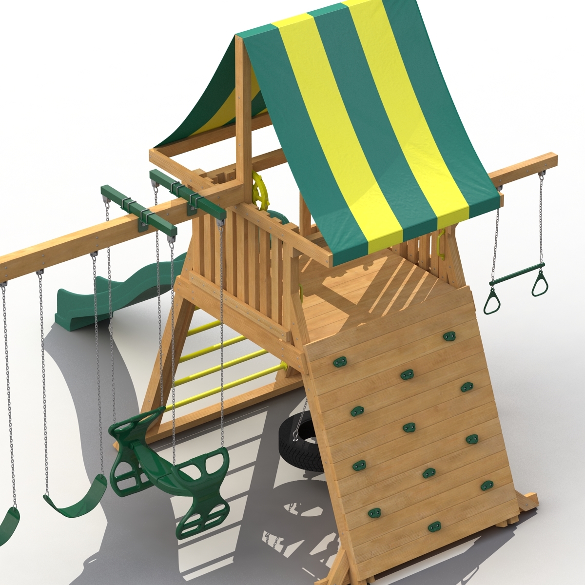 jungle gym 3d c4d
