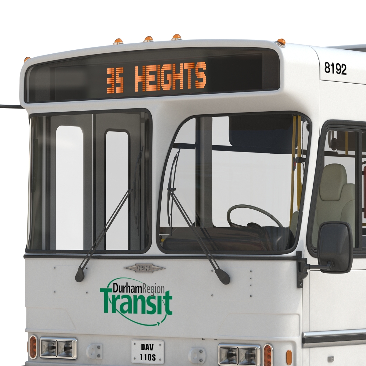 3d model orion v transit bus