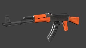 AK-47 Blender Models for Download | TurboSquid