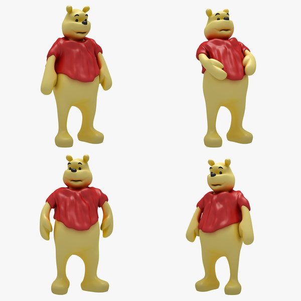 Winnie The Pooh 3D Models for Download | TurboSquid