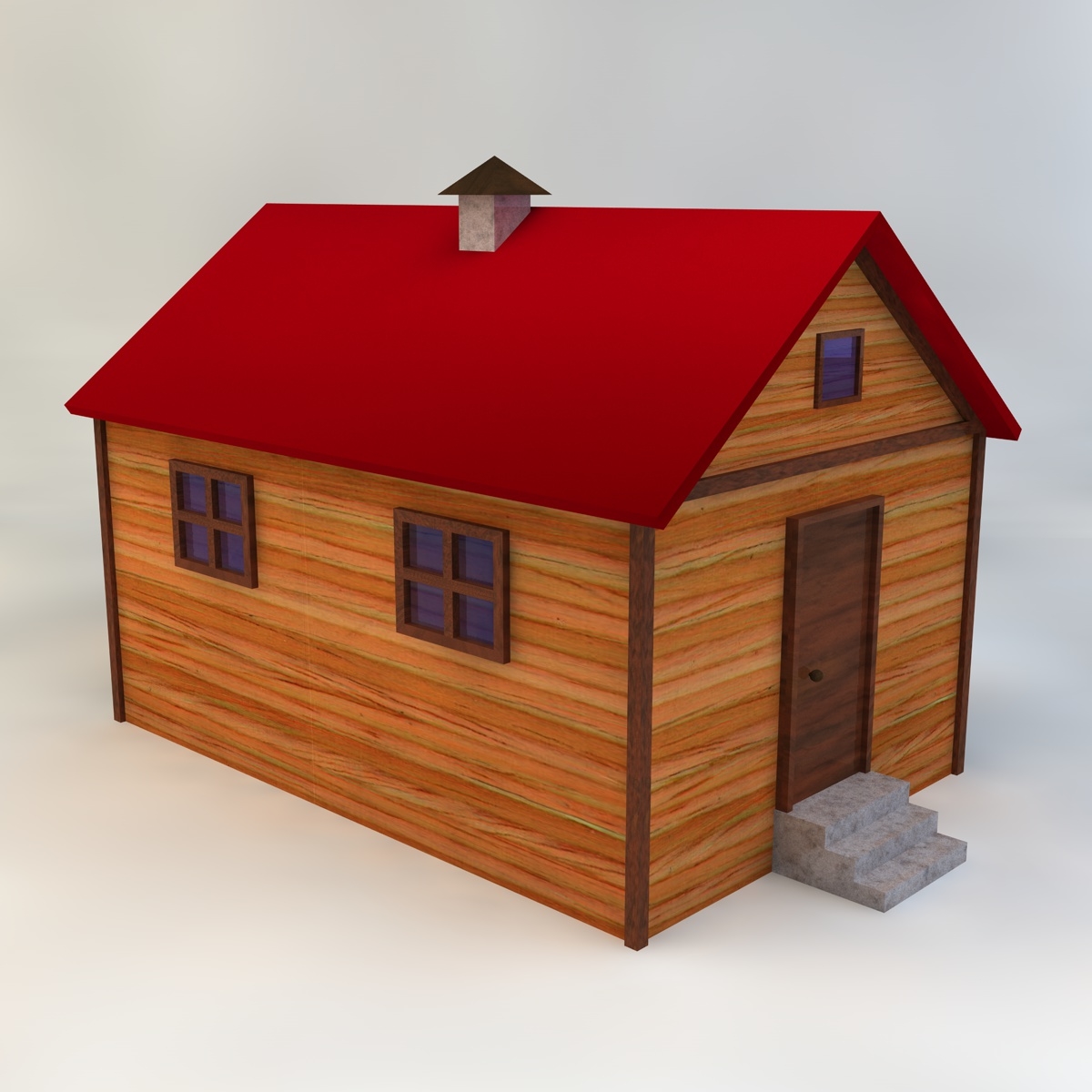 watermill house 3d model
