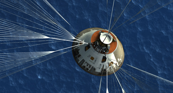 reentry apollo command module 3d model